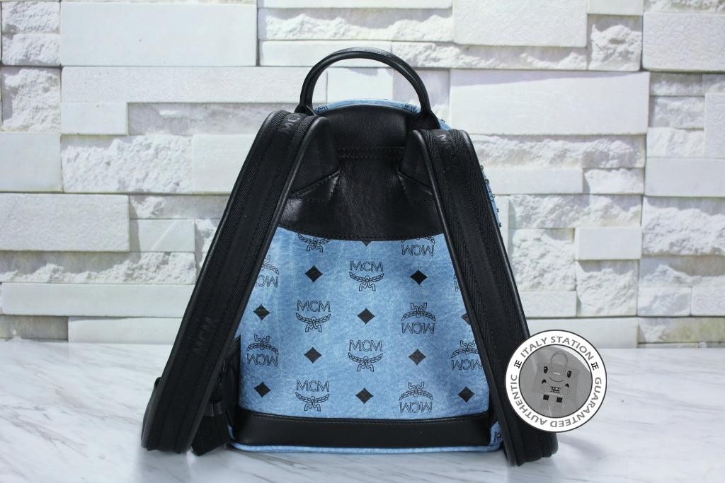 MCM Mcm Mmk 5SVE97 Stark Special Denim / LE001 Pvc Mini Backpacks Shw ...